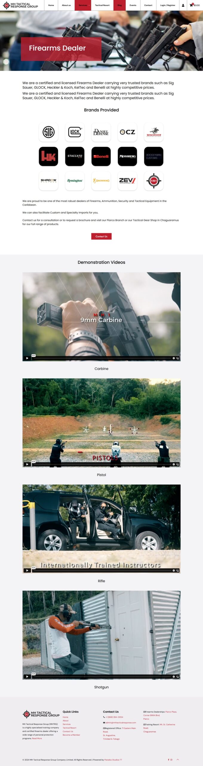 MH Tactical Response Group Ltd - Paradox Studios TT